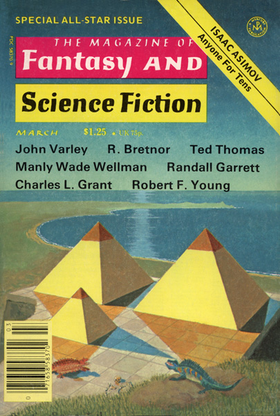 The Magazine of Fantasy and Science Fiction #322, March 1978 | SF MAGAZINES